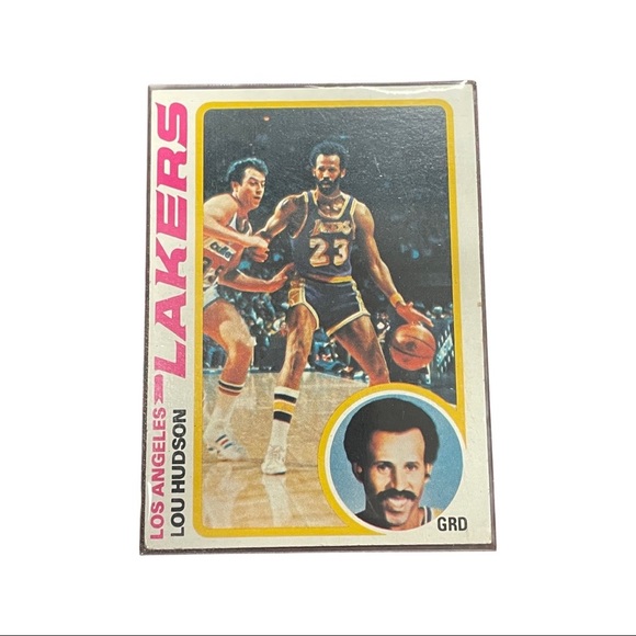Topps | Other | 9781979 Topps 24 Lou Hudson Los Angeles Lakers | Poshmark